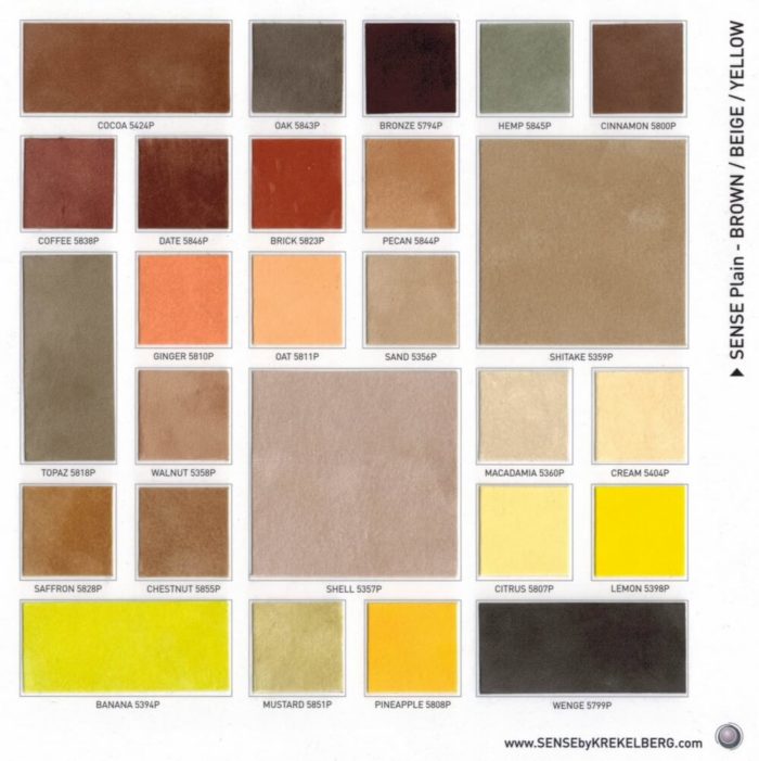 Suede paper : SENSE Plain in 100 colours ! - Sense by Krekelberg
